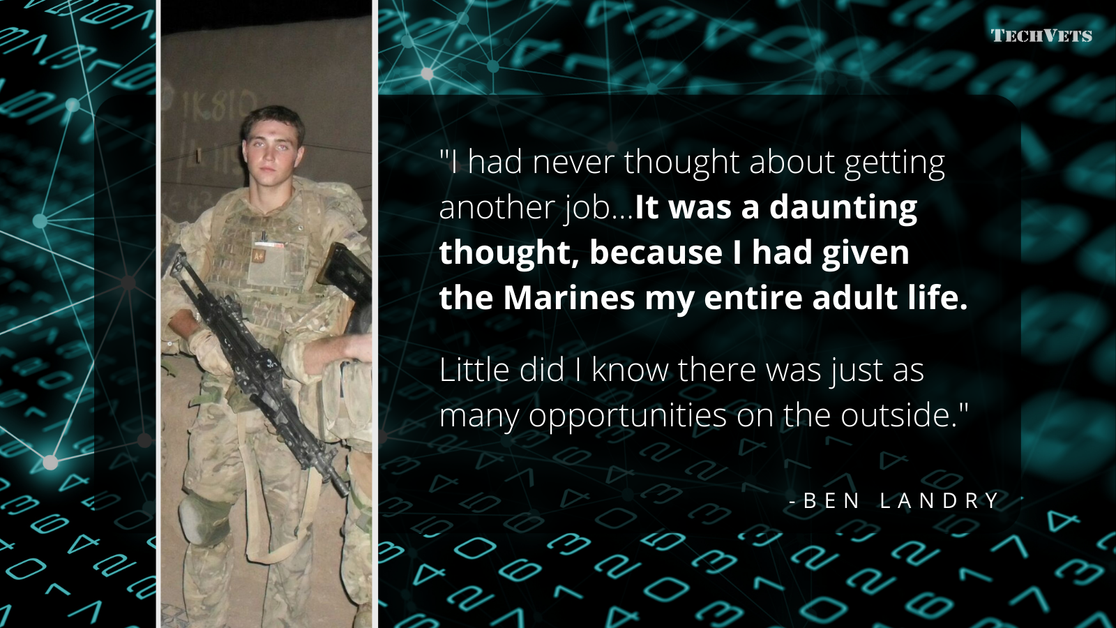 It’s Good To Talk: Veteran Ben Landry on Landing His Dream Job with BT